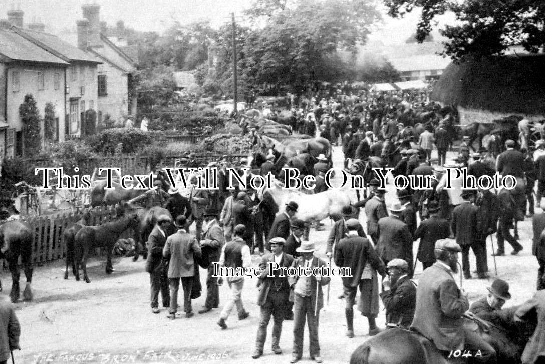 HR 216 - The Famous Bron Fair, Brampton Bryan, Herefordshire c1906 – JB ...