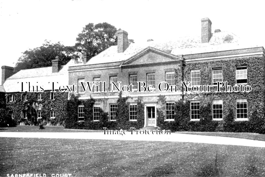 HR 422 - Sarnesfield Court, Herefordshire c1906 – JB Archive