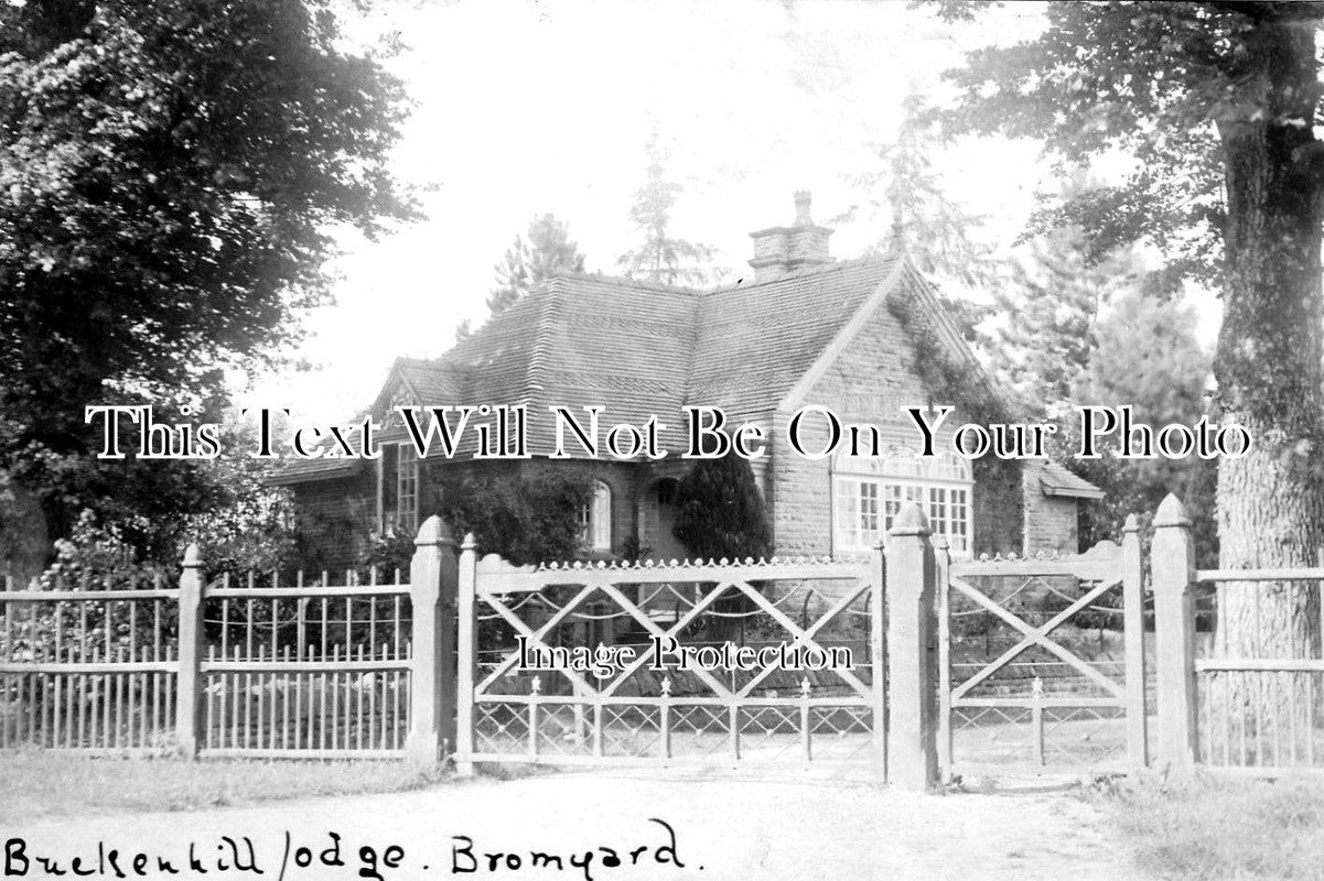 HR 427 - Buckenhill Lodge, Bromyard, Herefordshire – JB Archive