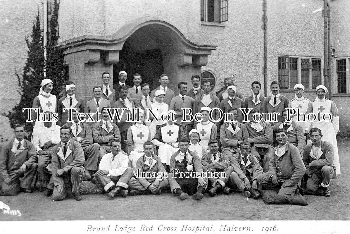 HR 484 - Brand Lodge, Red Cross Hospital, Malvern, Herefordshire 1916 ...