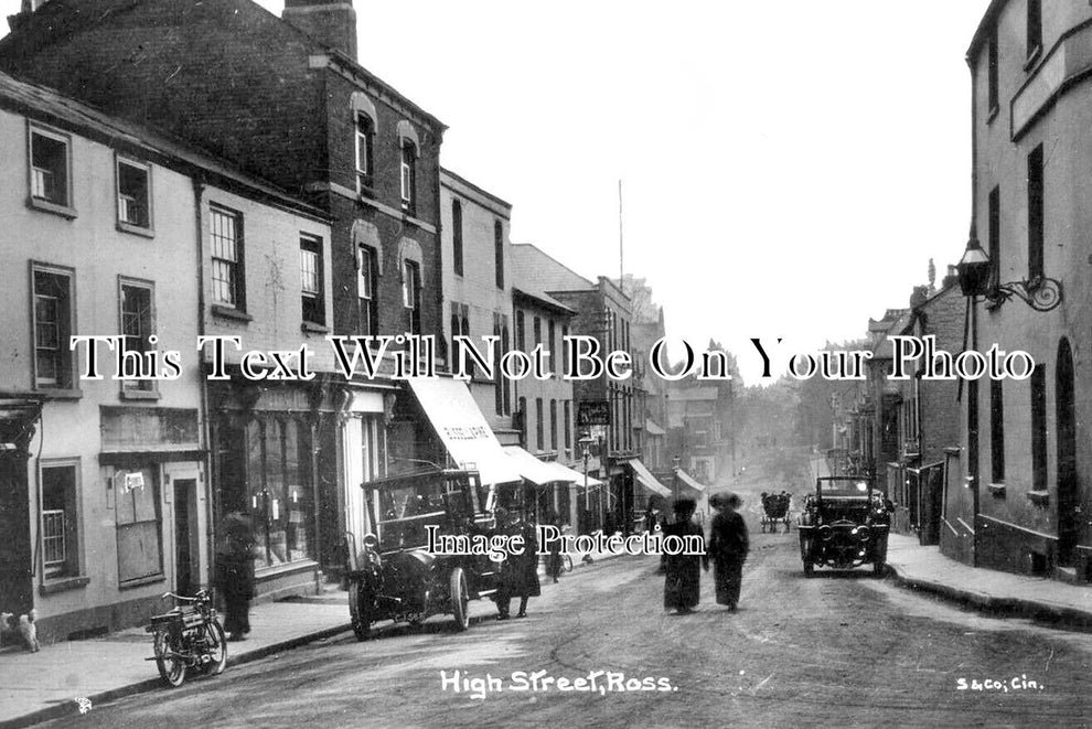 HR 553 - High Street, Ross On Wye, Herefordshire – JB Archive