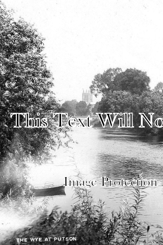 HR 739 - The Wye At Putson, Herefordshire – JB Archive