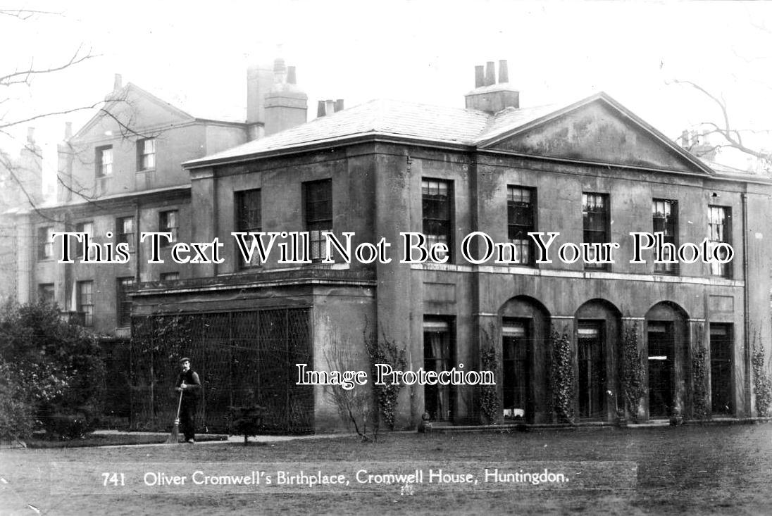 HU 232 - Oliver Cromwells Birthplace, Cromwell House, Huntingdon – JB ...