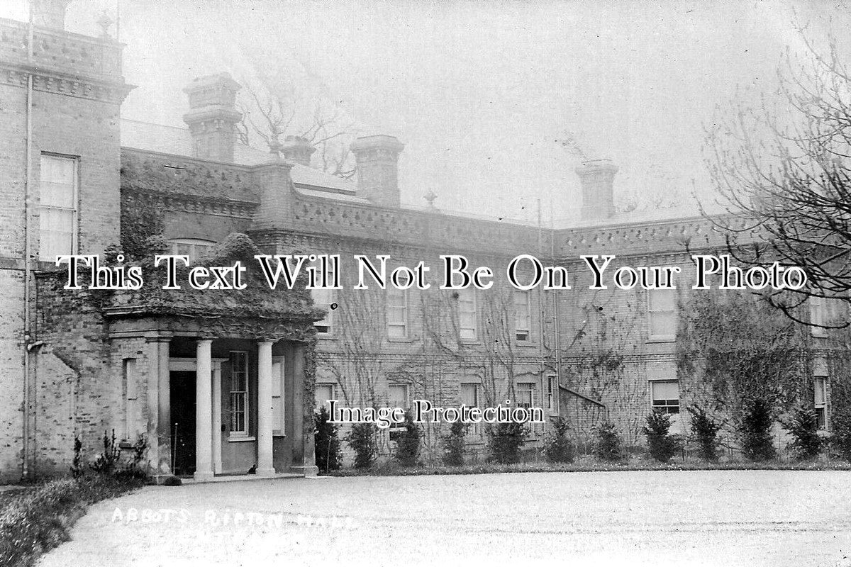 HU 86 - Abbots Ripton Hall, Cambridgeshire – JB Archive