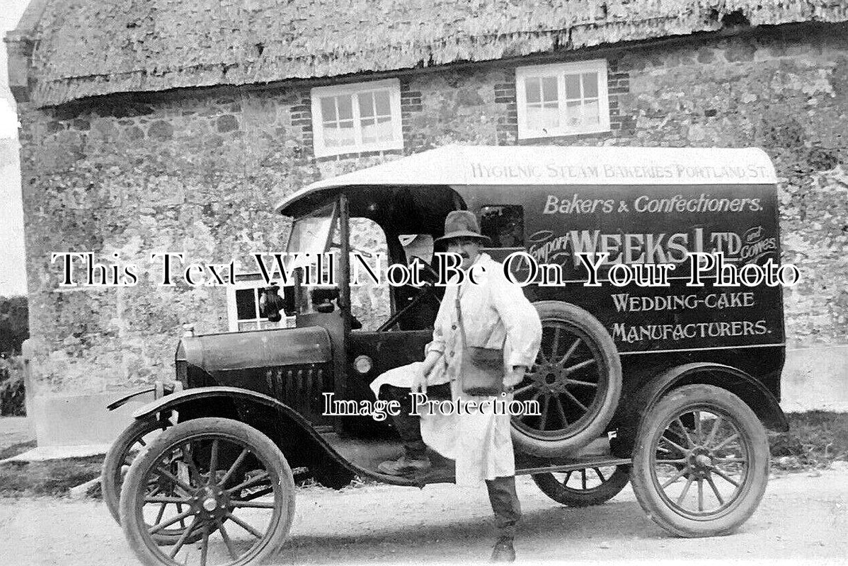 IO 1190 - Weeks Ltd Baker Van, Newport, Isle Of Wight – JB Archive