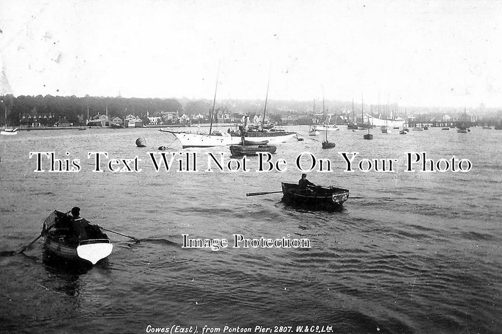 IO 139 - Cowes From Pontoon Pier, Isle Of Wight c1907 – JB Archive