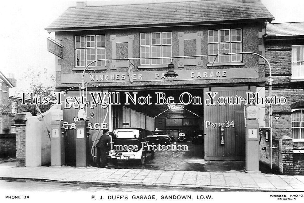 IO 980 - PJ Duffs Garage, Sandown, Isle Of Wight – JB Archive