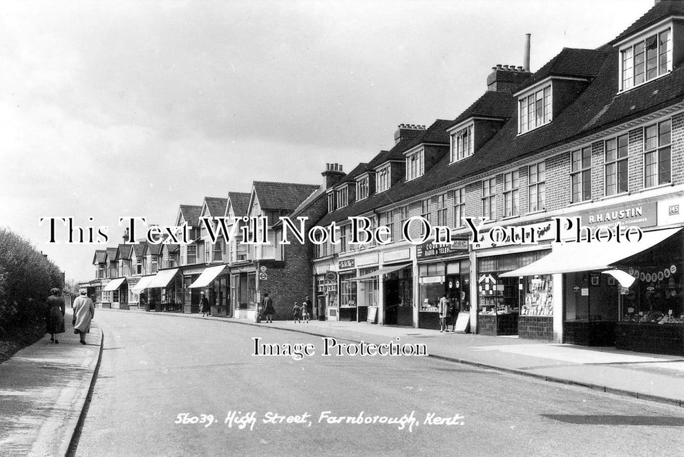 KE 1239 - High Street, Farnborough, Kent – JB Archive