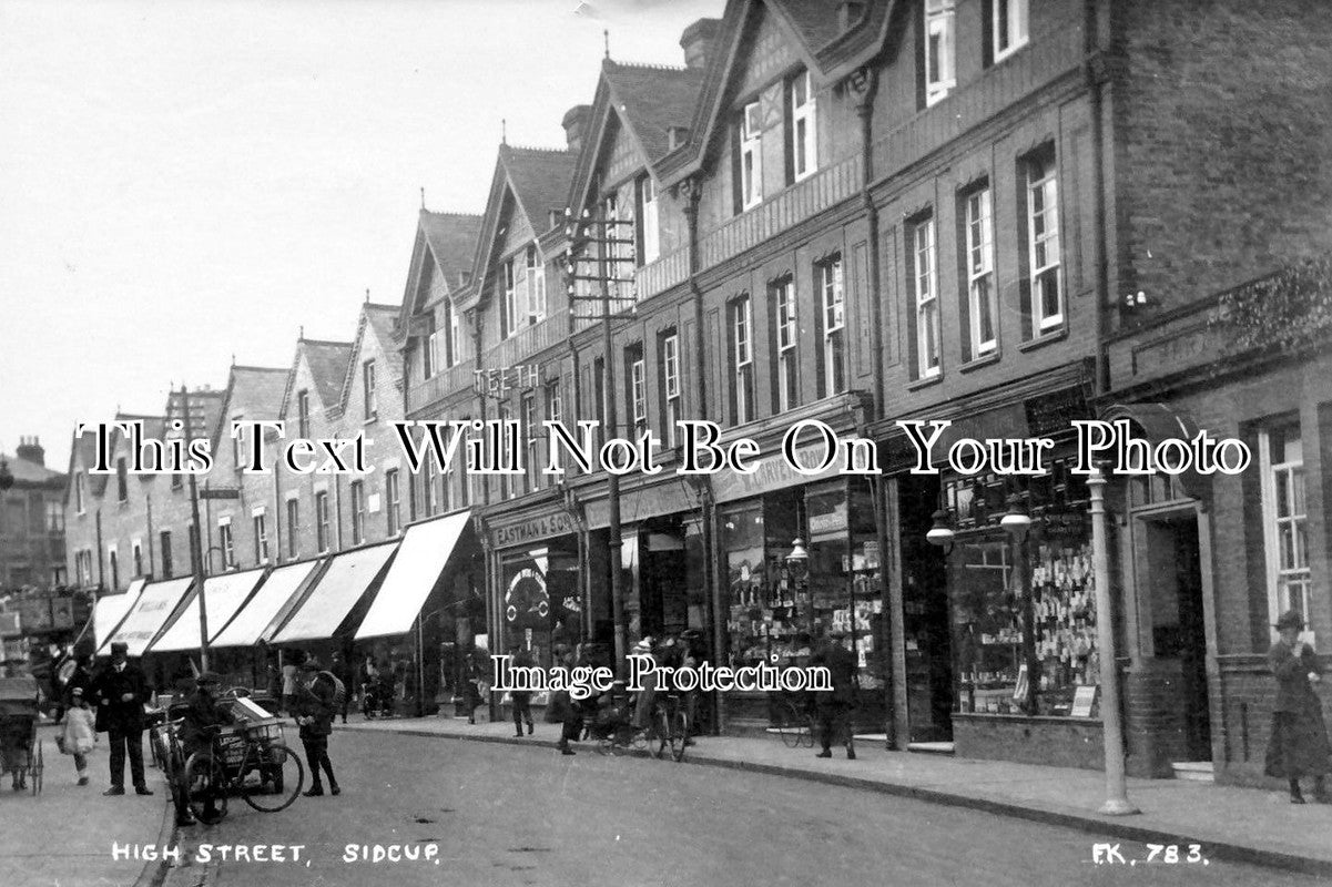 KE 1253 - High Street, Sidcup, Kent – JB Archive