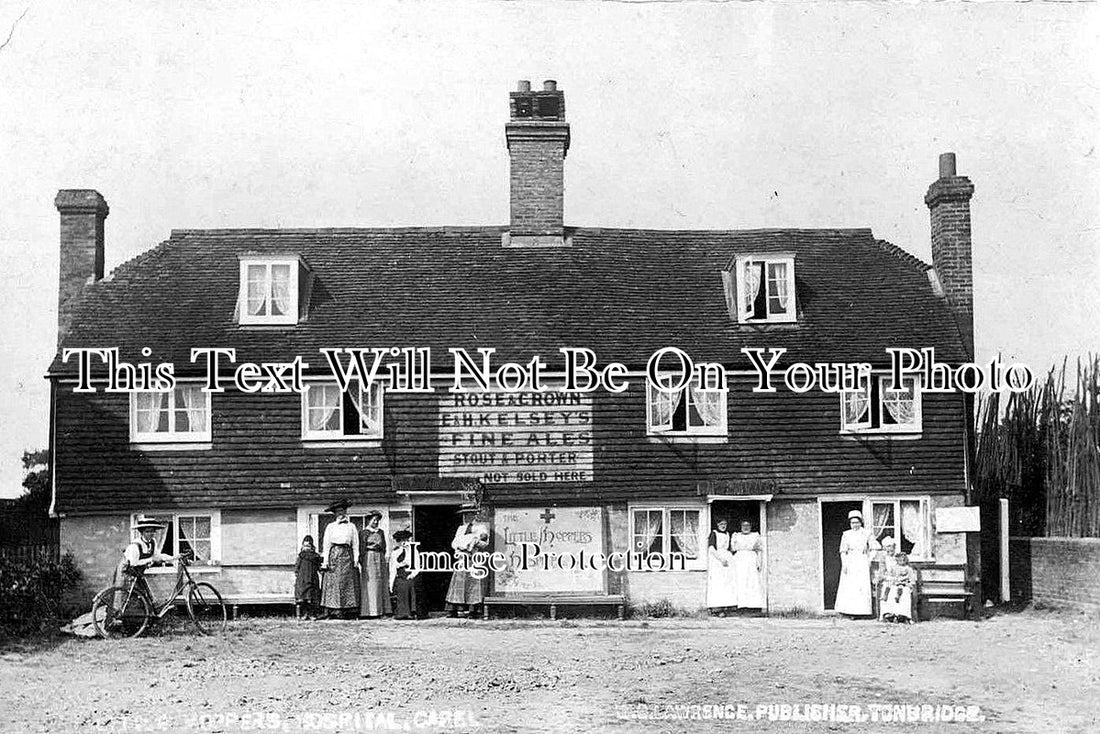 KE 130 -Little Hoppers Hospital, Rose & Crown, Five Oak Green, Tonbrid ...