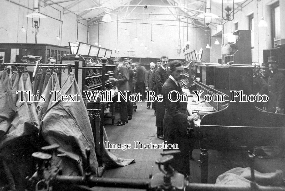 KE 1416 - Interior Of The Post Office Sorting Room, Hythe, Kent – JB ...