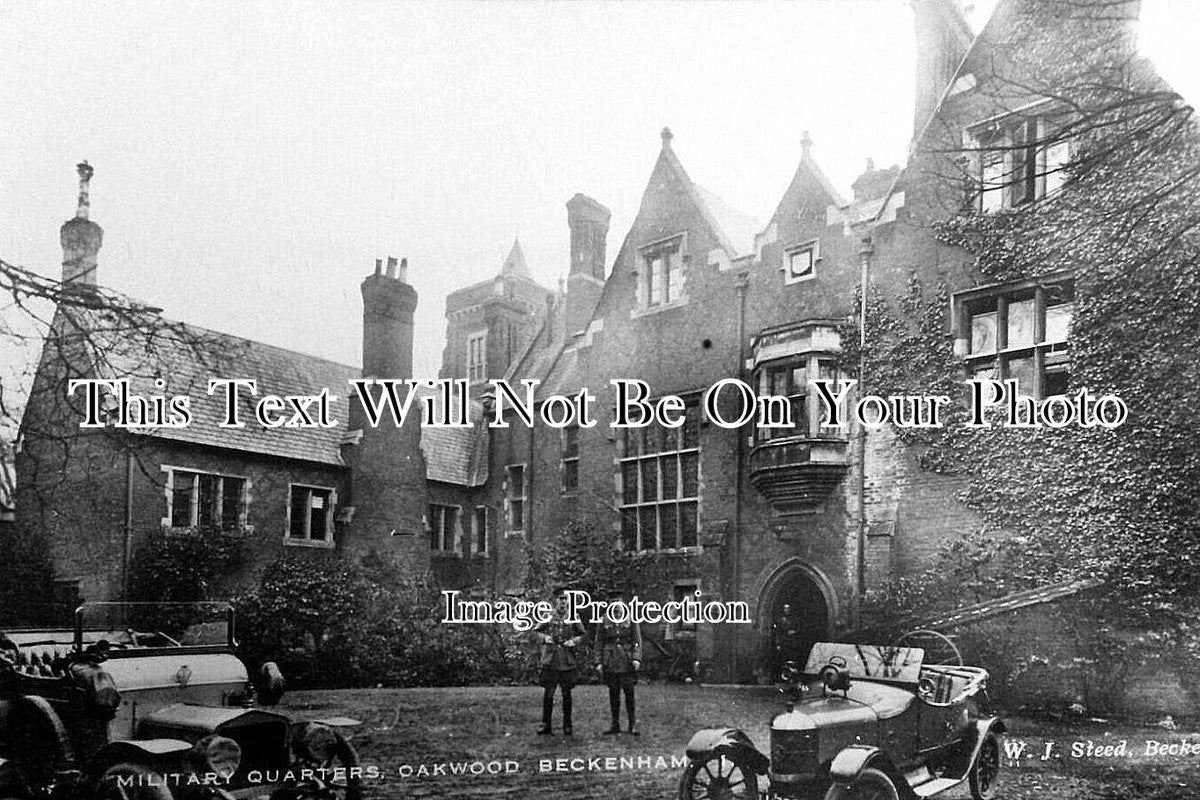 KE 154 - Military Quarters, Oakwood, Beckenham, Kent c1915 – JB Archive
