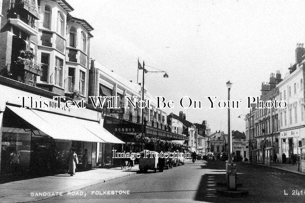 KE 192 - Sandgate Road, Folkestone, Kent c1940 – JB Archive