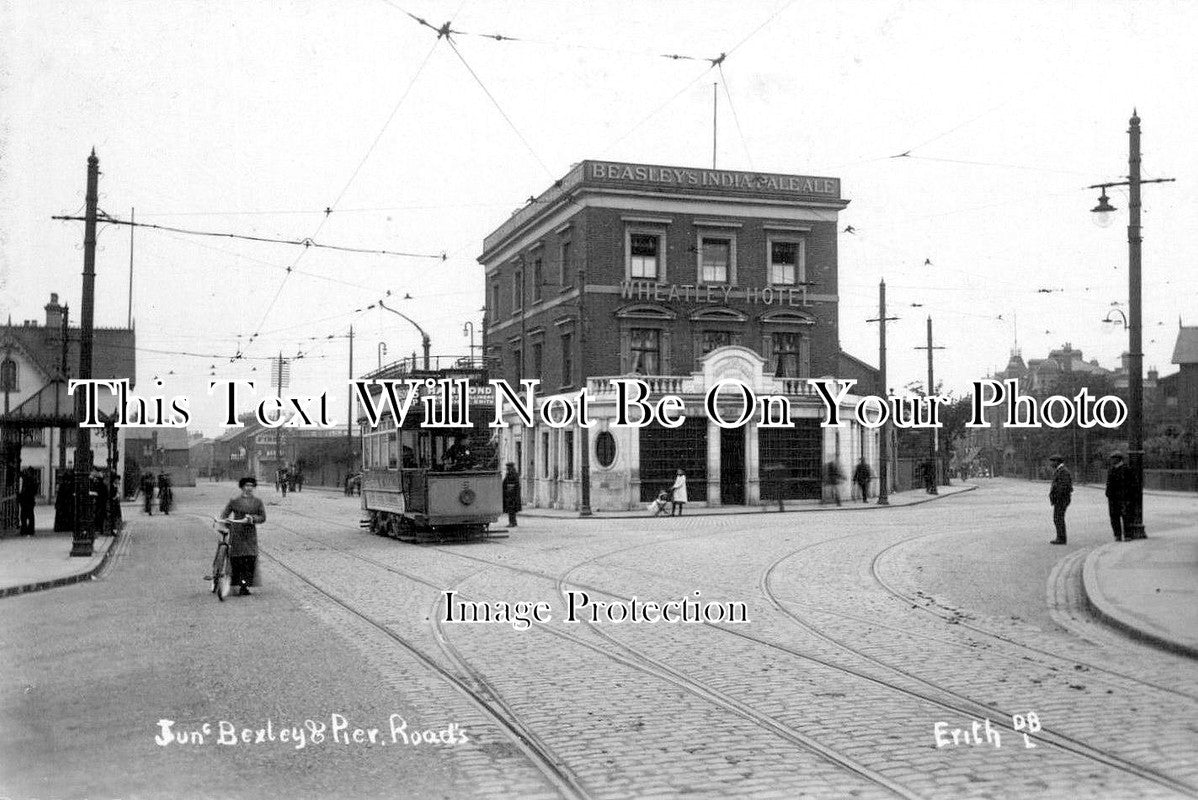 KE 2132 - Junction Of Bexley & Pier Roads, Erith, Kent – JB Archive