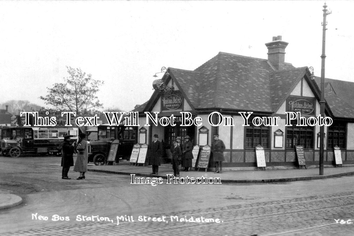 KE 2134 - New Bus Station, Mill Street, Maidstone, Kent – JB Archive