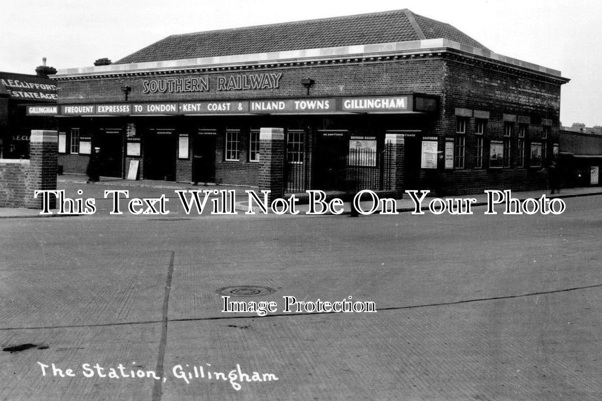 KE 259 - Gillingham Railway Station, Kent – JB Archive