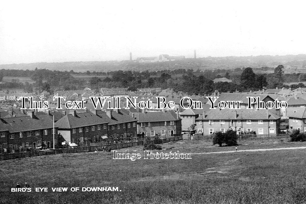 KE 2654 - Birds Eye View Of Downham, Kent – JB Archive