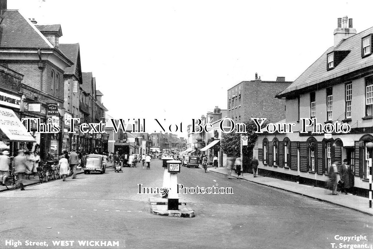 KE 2932 - West Wickham High Street, Kent – JB Archive