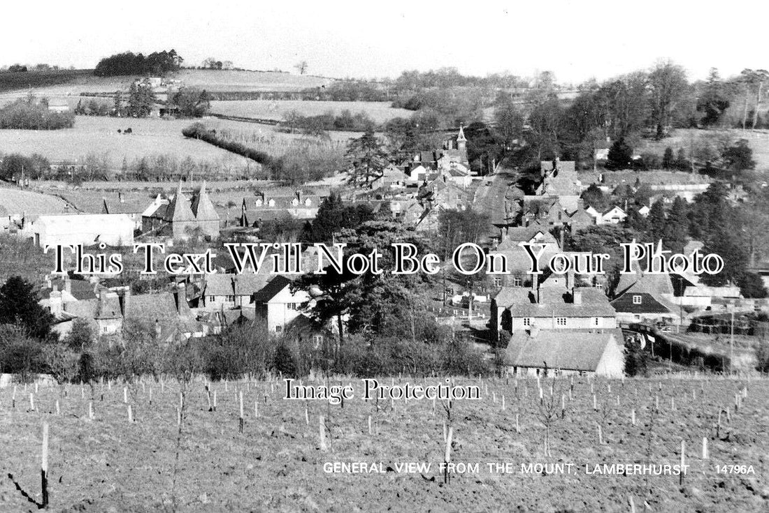 KE 3019 - General View From The Mount, Lamberhurst, Kent – JB Archive