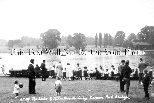 KE 3213 - Lake & Miniature Railway, Danson Park, Bexley, Kent – JB Archive