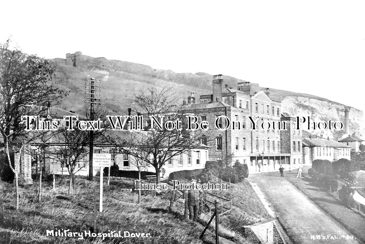 KE 3466 - Military Hospital, Dover, Kent c1906 – JB Archive