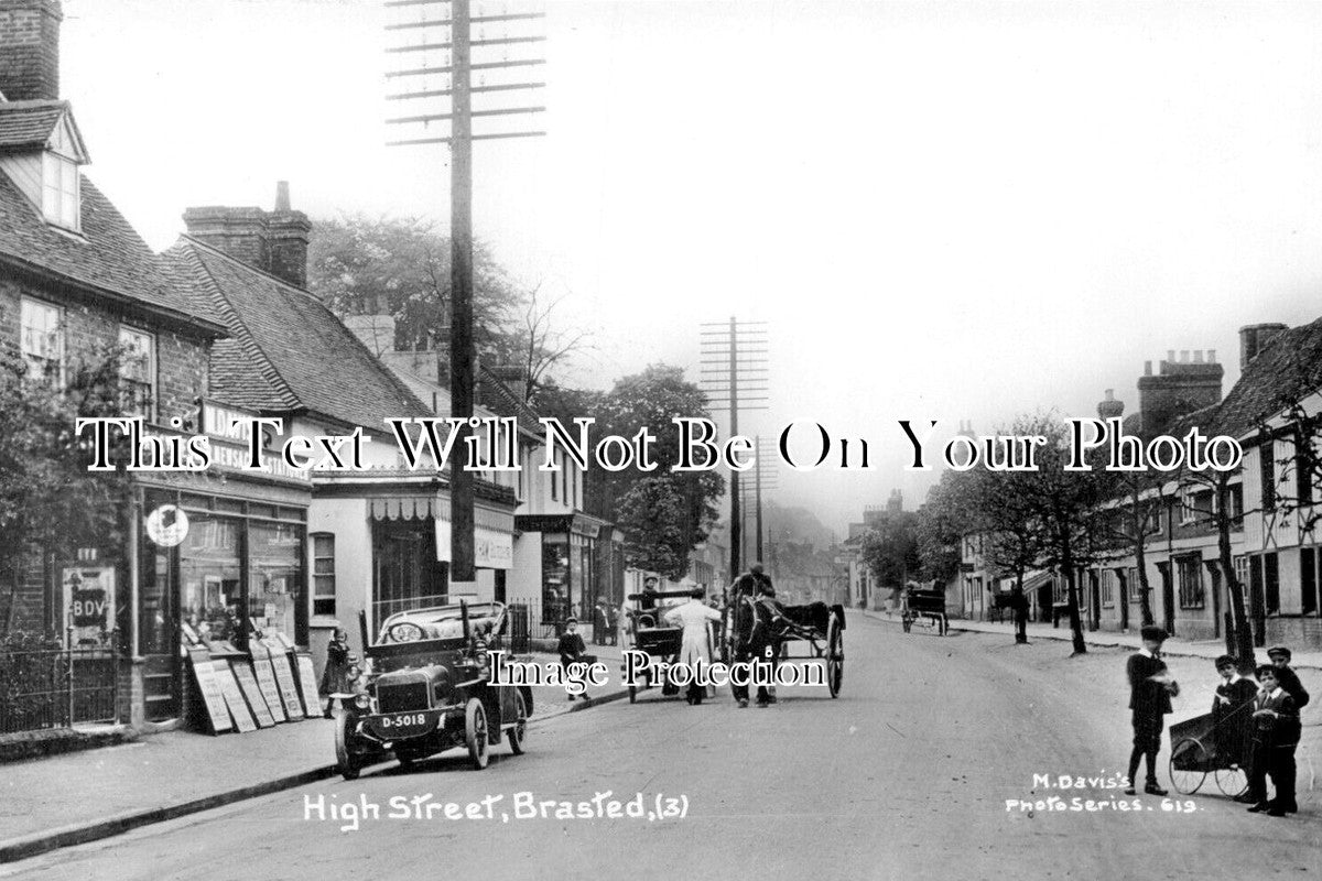 KE 3680 - High Street, Brasted, Kent – JB Archive