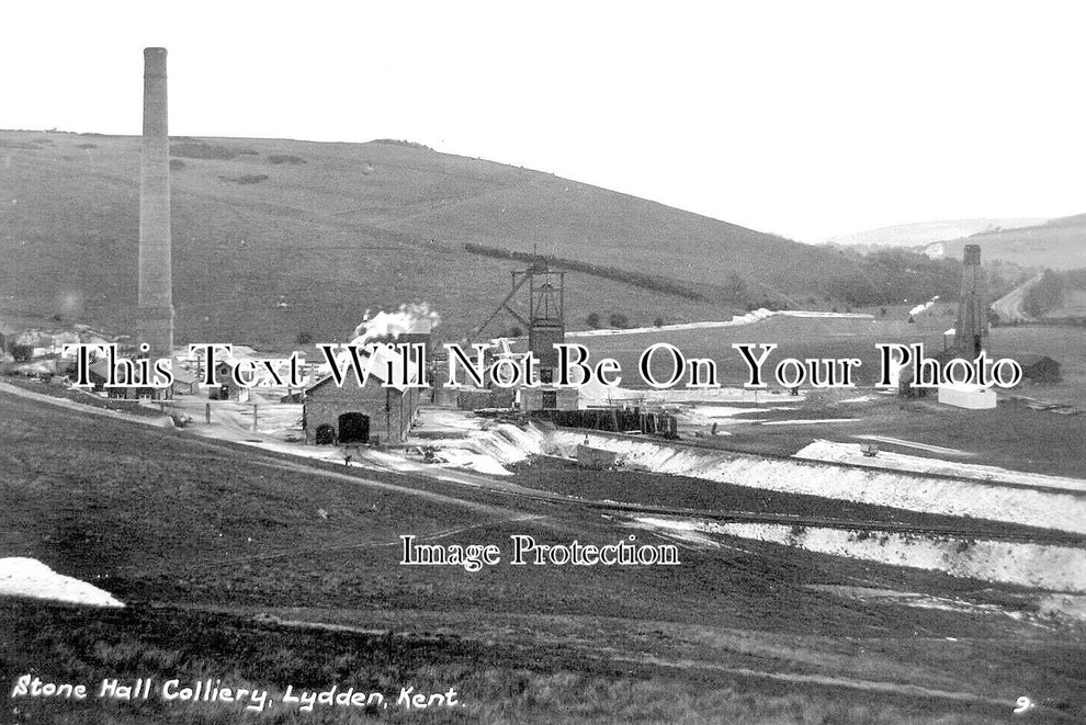KE 3951 - Stone Hall Colliery Coal Mine, Lydden, Kent – JB Archive