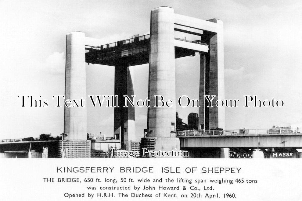 KE 3981 - Kingsferry Bridge, Isle Of Sheppey, Kent – JB Archive