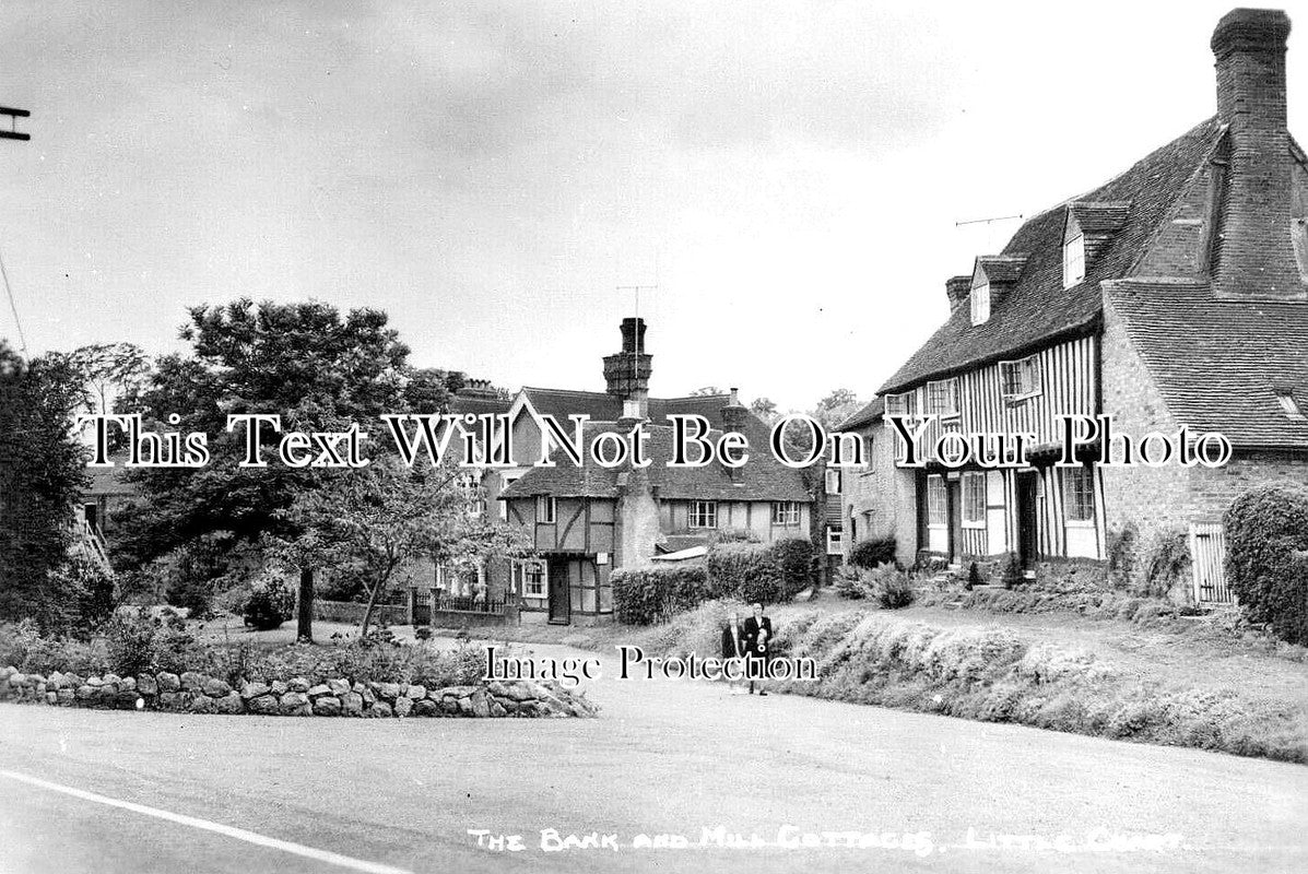 KE 4110 - The Bank & Mill Cotatges, Little Chart, Kent – JB Archive