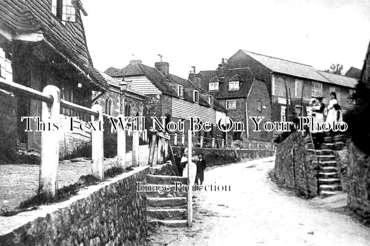 KE 4132 - St Marys Lane, Wrotham, Kent c1906 – JB Archive