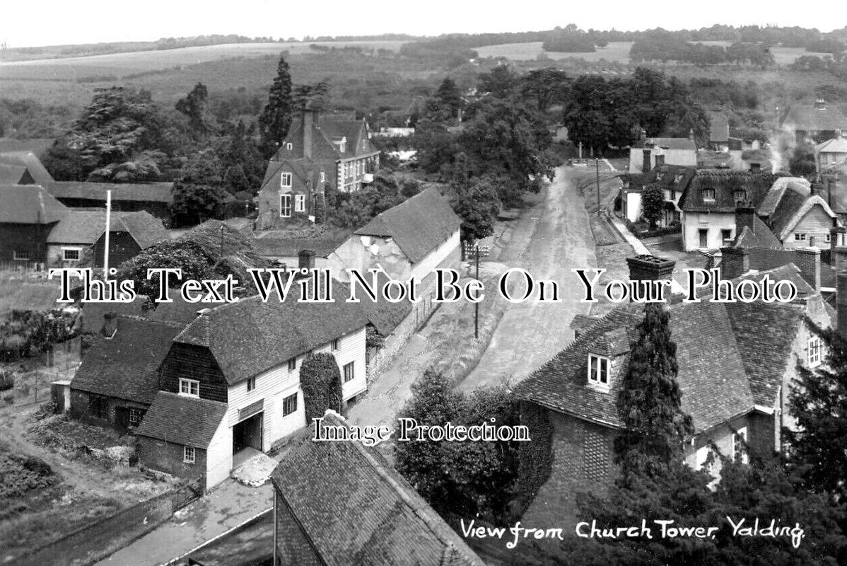 KE 4608 - View From Yalding Church Tower, Kent – JB Archive