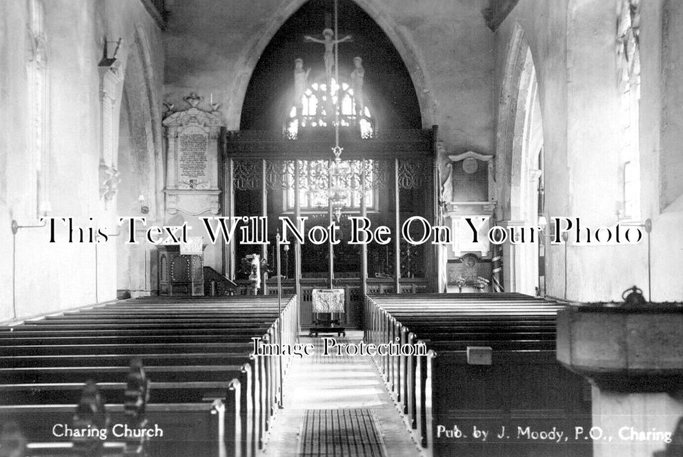 KE 4613 - Charing Church Interior, Kent – JB Archive