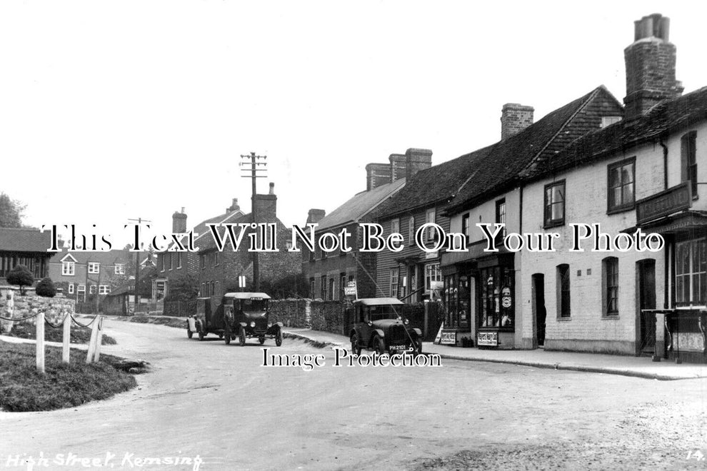 KE 4819 - High Street, Kemsing, Kent – JB Archive