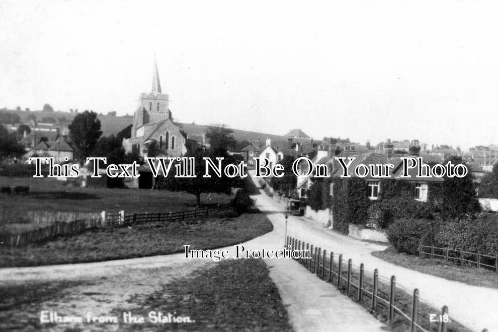 KE 524 - From The Station, Elham, Kent – JB Archive