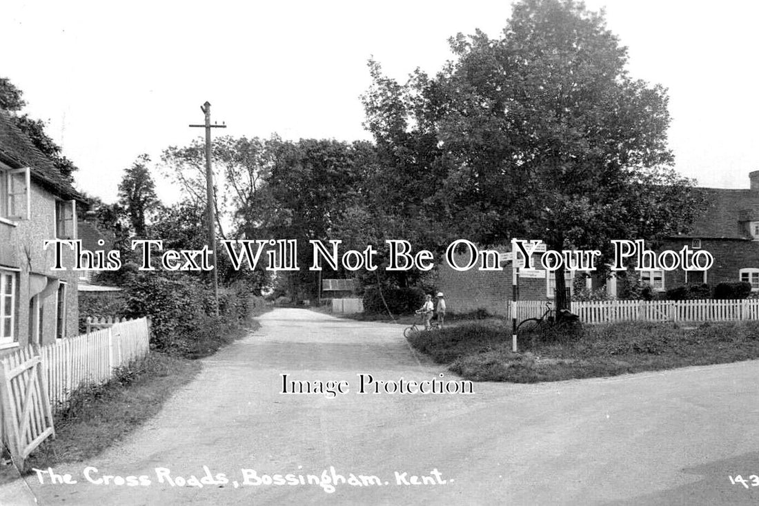 KE 5467 - The Cross Roads, Bossingham, Kent – JB Archive