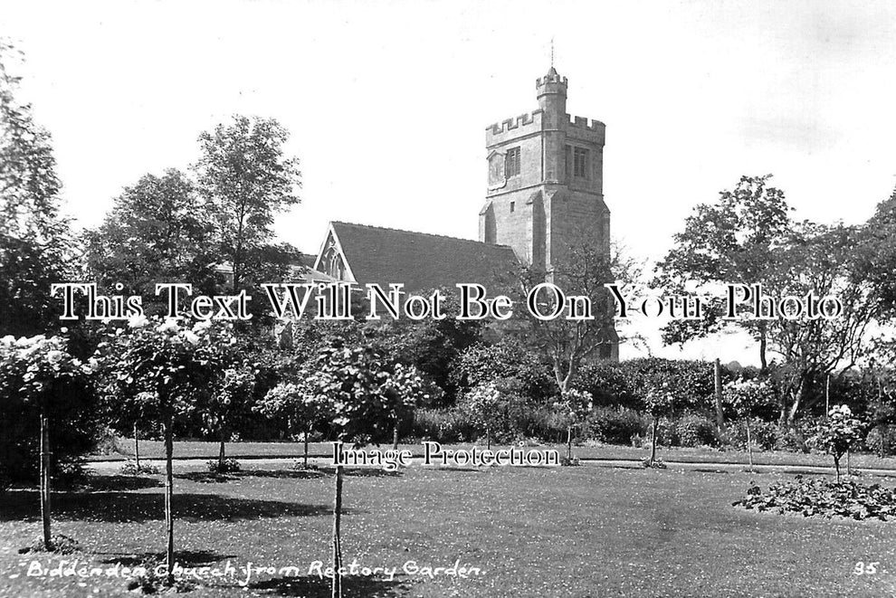 KE 5473 - Biddenden Church From Rectory Gardens, Kent c1934 – JB Archive