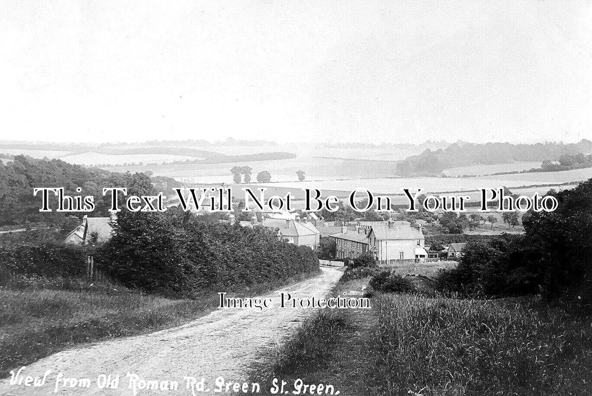 KE 5477 - Old Roman Road, Green Street Green, Kent c1913 – JB Archive
