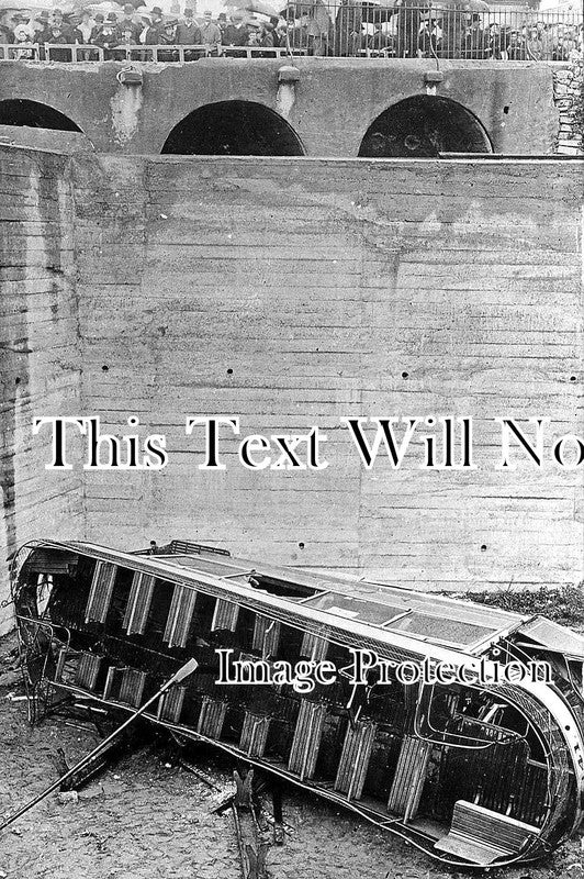 KE 5483 - Ramsgate Tram Car Accident Disaster, Kent 1905 – JB Archive