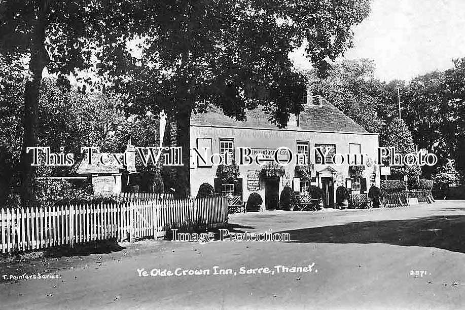KE 5579 - Ye Olde Crown Inn Pub, Sarre, Kent – JB Archive