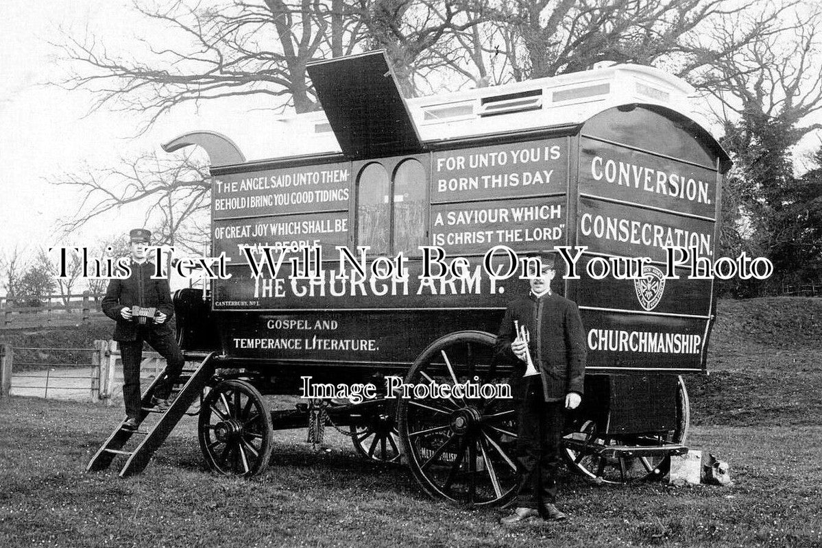 KE 5805 - The Church Army Wagon, Canterbury, Kent – JB Archive