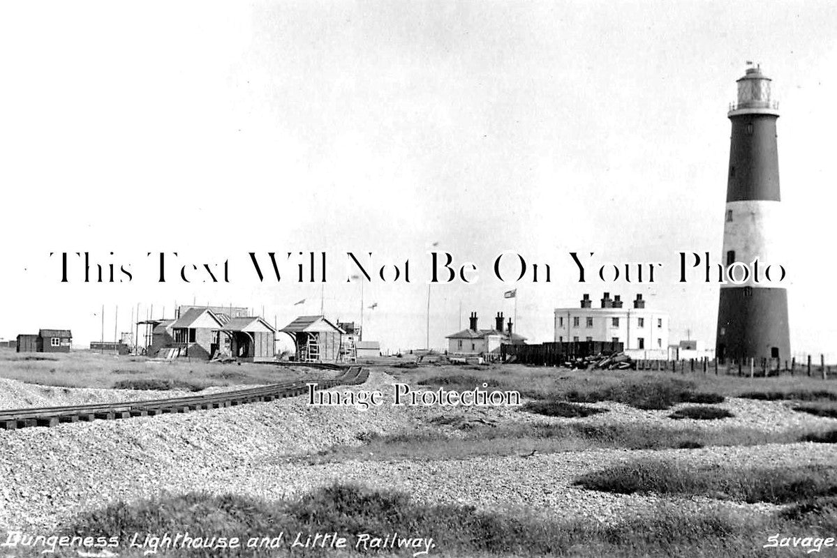 KE 5835 - Dungeness Lighthouse & Little Railway, Kent – JB Archive
