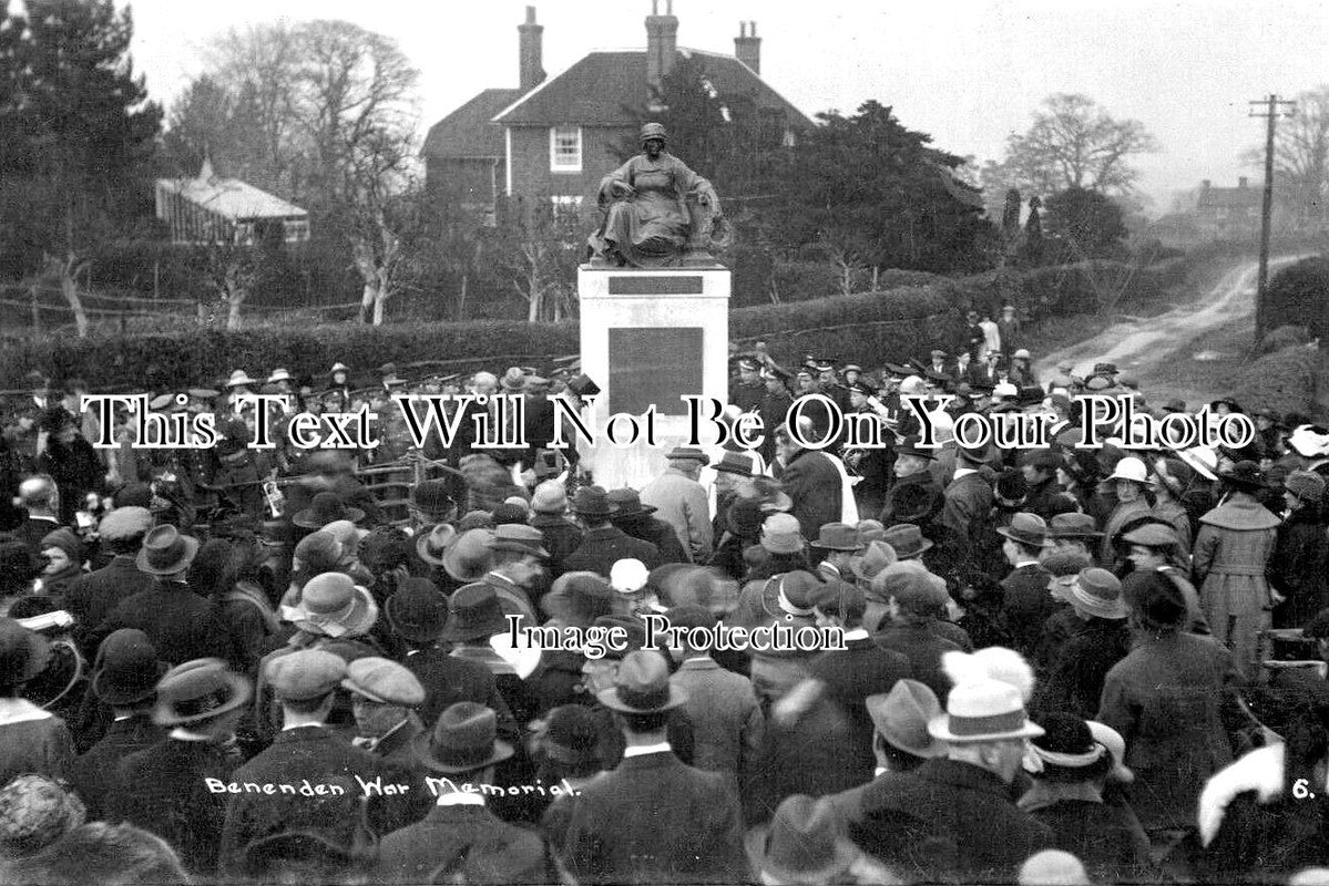 KE 6104 - Benenden War Memorial Ceremony, Kent – JB Archive