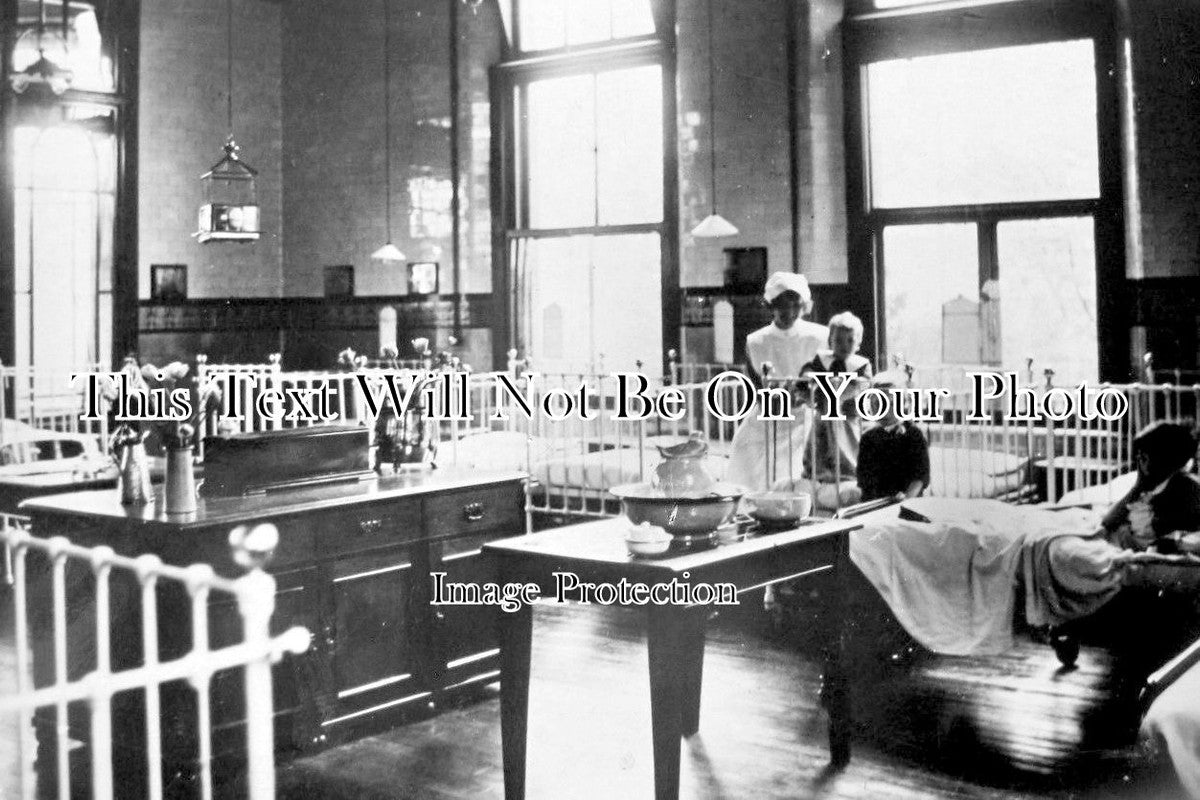 LA 1908 - Childrens Ward, Victoria Hospital, Accrington, Lancashire c1 ...