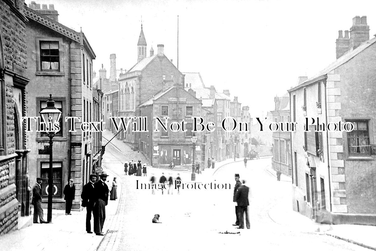 LA 2514 - Market Place, Clitheroe, Lancashire c1905 – JB Archive
