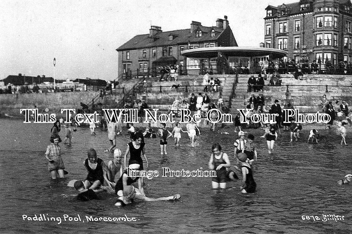 LA 262 - Paddling Pool, Morecambe, Lancashire – JB Archive