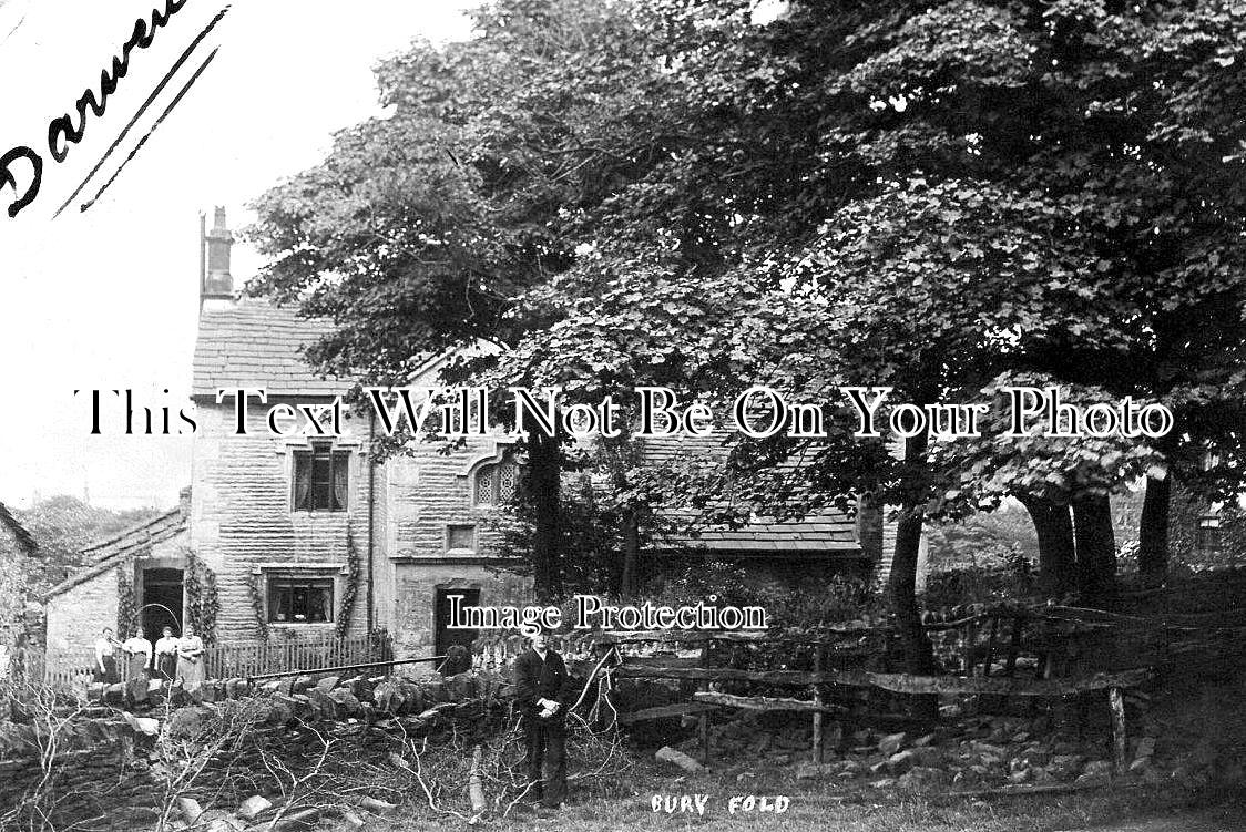 LA 2882 - Bury Fold, Darwen, Lancashire c1905 – JB Archive