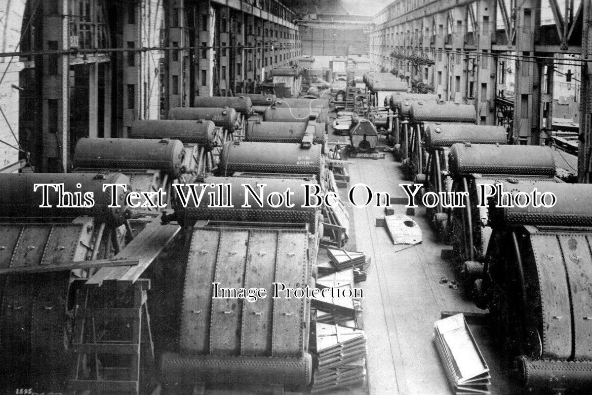 LA 3142 - Vickers Naval Works Boiler Making Shop, Barrow, Lancashire ...