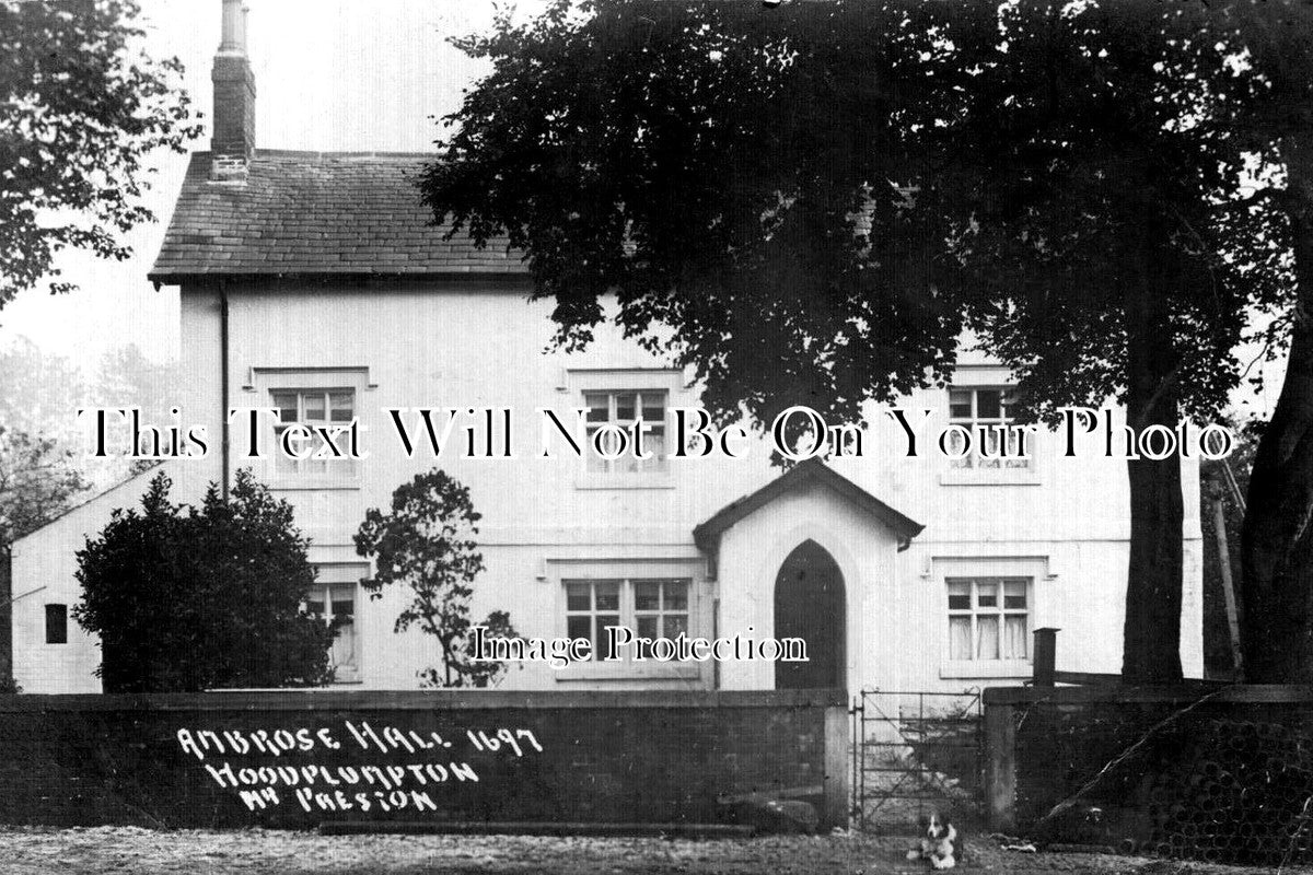 LA 3289 - Ambrose Hall, Woodplumpton, Lancashire – JB Archive