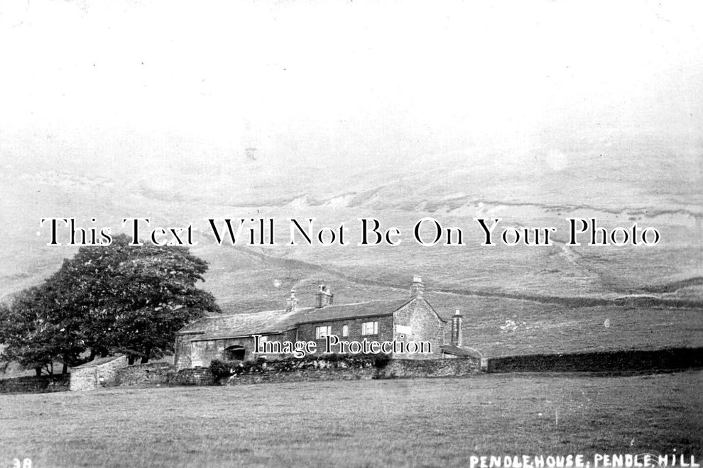 LA 4168 - Pendle House, Pendle Hill, Lancashire – JB Archive