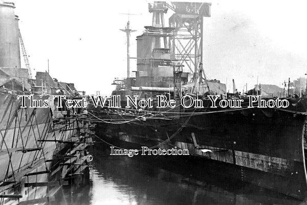 LA 4488 - HMS Emperor Of India & HMS Erin Battleships, Barrow, Lancash ...